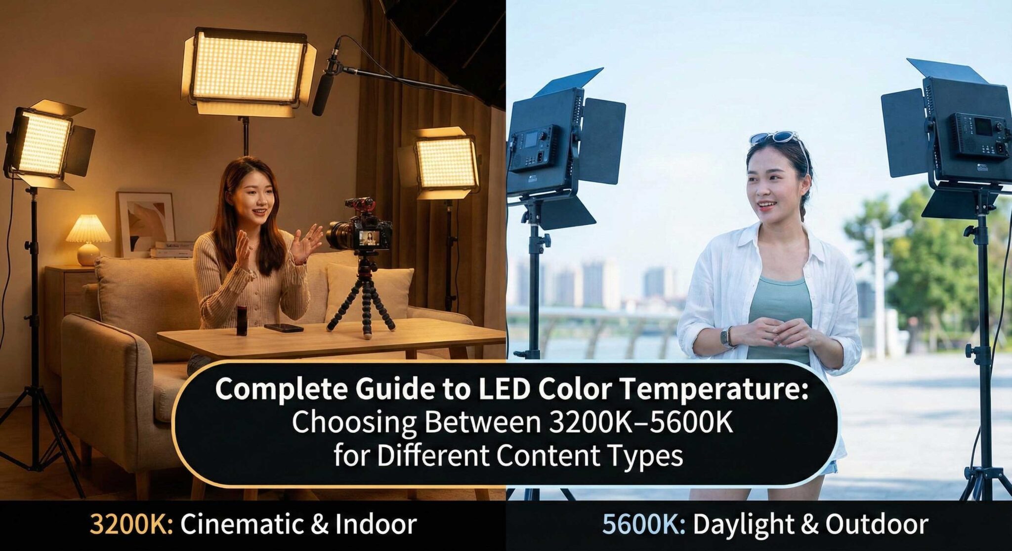 Complete Guide to LED Color Temperature: Choosing Between 3200K-5600K ...